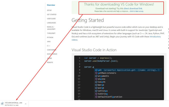 Visual Studio Code Nasıl Kurulur? (Windows) - Btntr